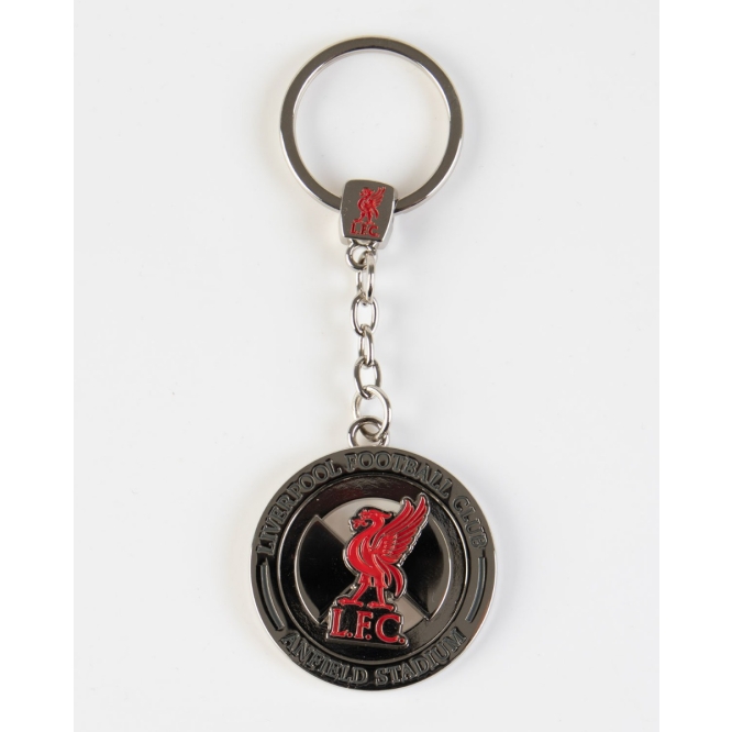 LFC Liverbird Spinner Keyring