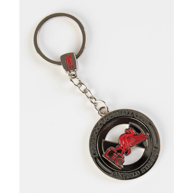 LFC Liverbird Spinner Keyring