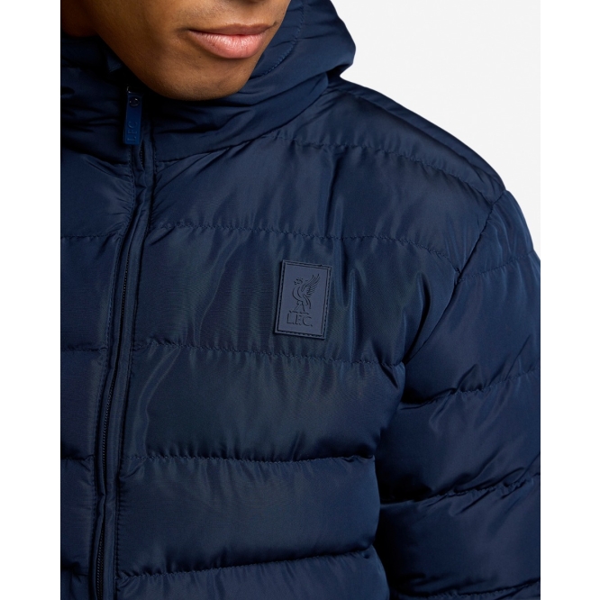 LFC Mens Puffa Jacket Navy