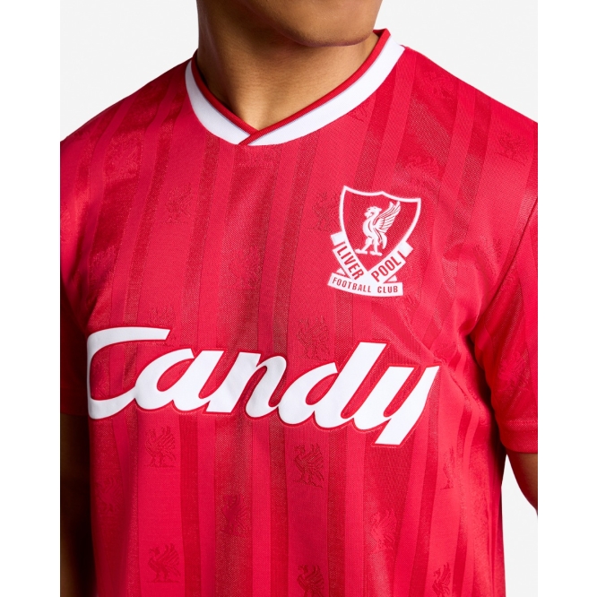 LFC Adults Retro 87-89 Candy Red Home Shirt