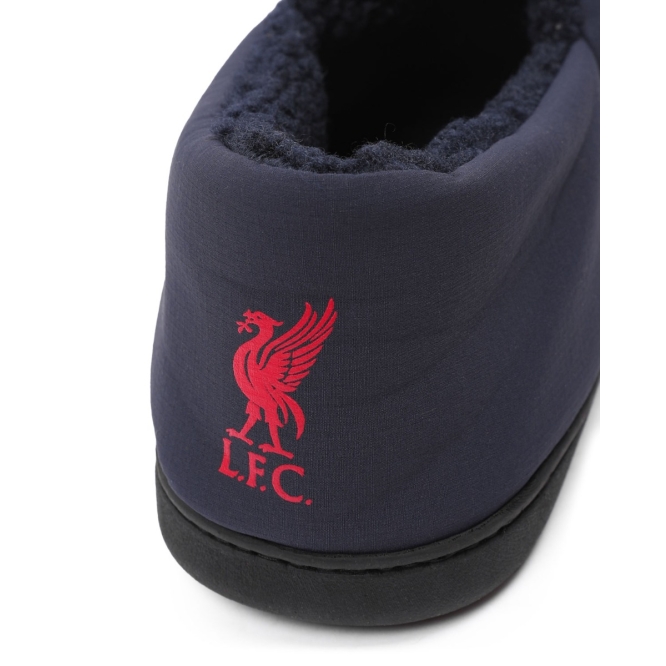 LFC Mens Quilted Slippers Navy