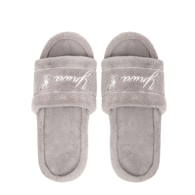 LFC Womens Slide Slippers Grey