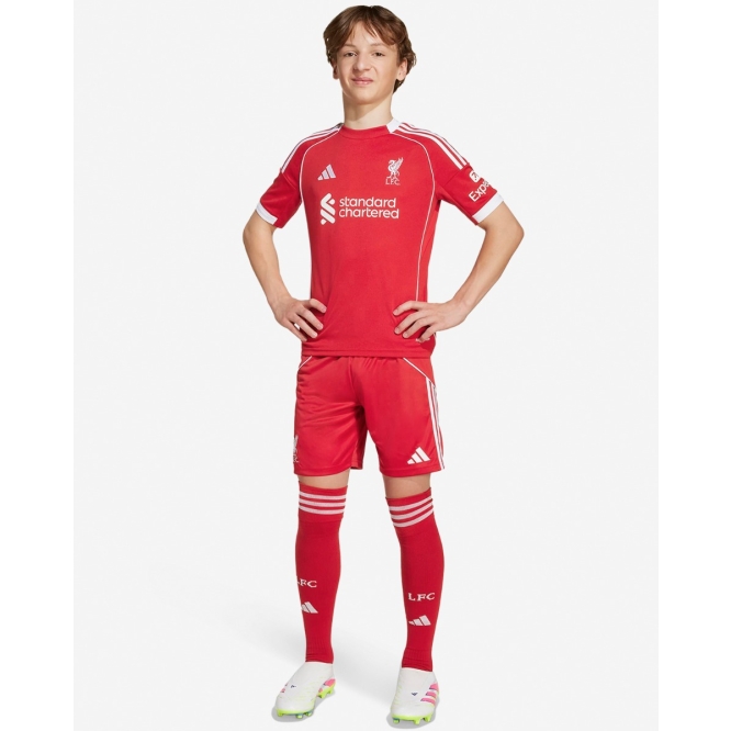 LFC adidas Youth 25/26 Home Shorts