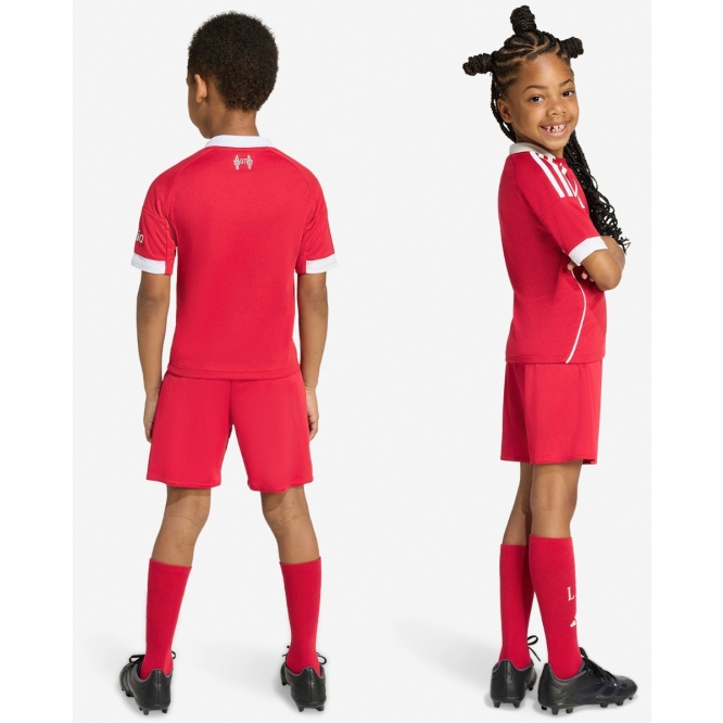 LFC adidas Kids 25/26 Home Mini Kit