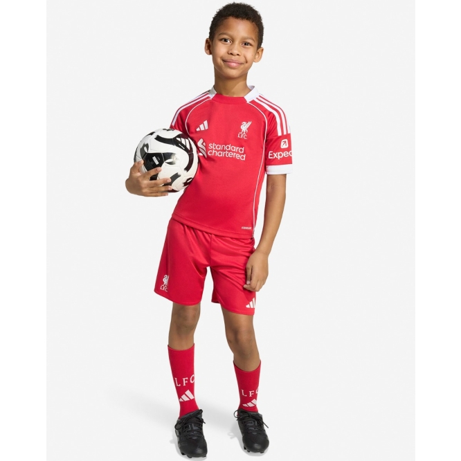 LFC adidas Kids 25/26 Home Mini Kit