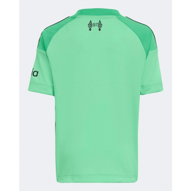 LFC adidas Little Kids 25/26 Home Goalkeeper Mini Kit