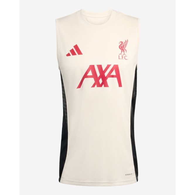 LFC adidas Mens 25/26 Domestic Training Vest White