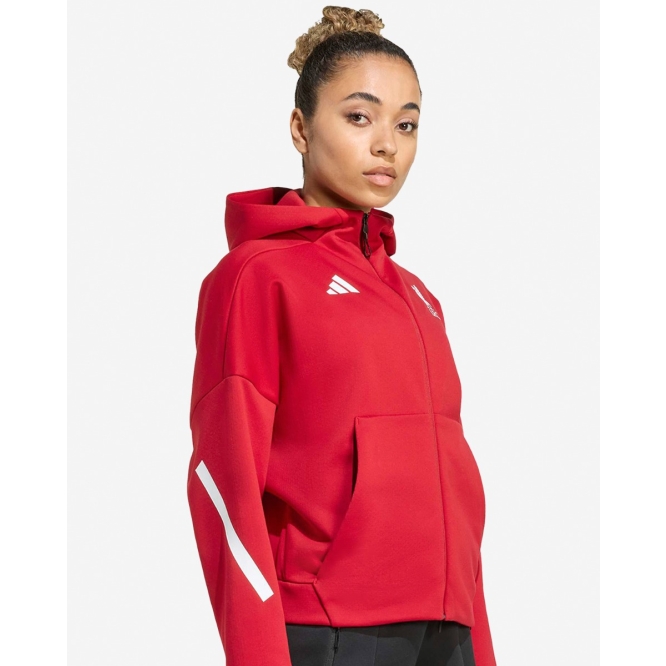 LFC adidas Womens 25/26 Home Anthem Jacket