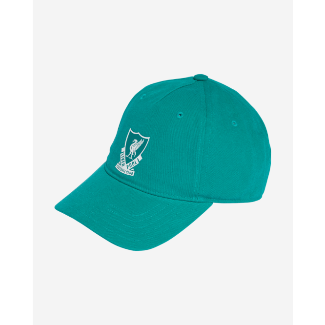 LFC adidas 25/26 Green & White Cap