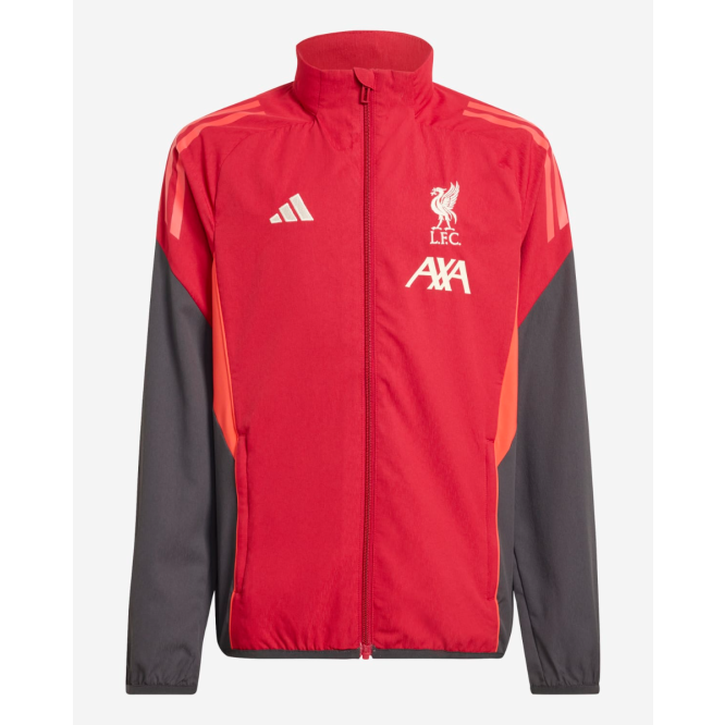 LFC adidas Juniors 25/26 Matchday Jacket Red