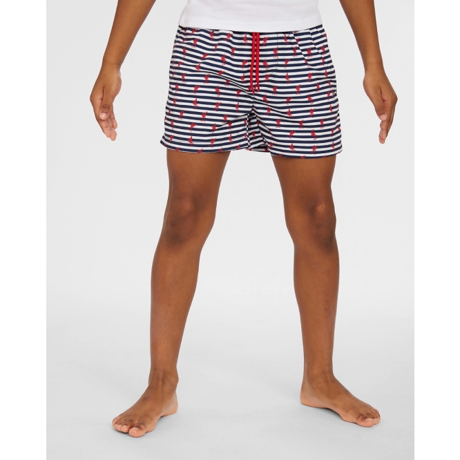 LFC Junior Stripe Swim Shorts