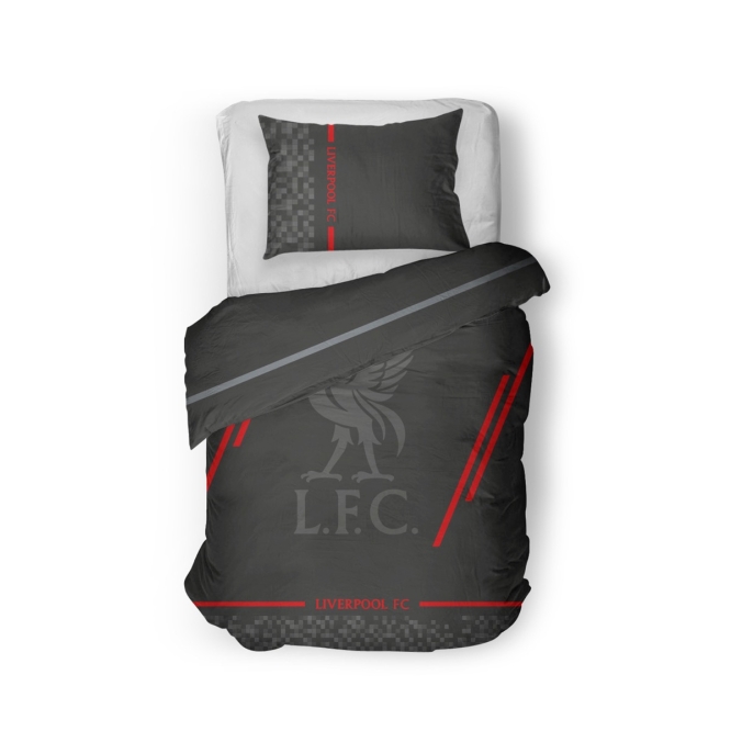 LFC Duvet Cover Set Single Black