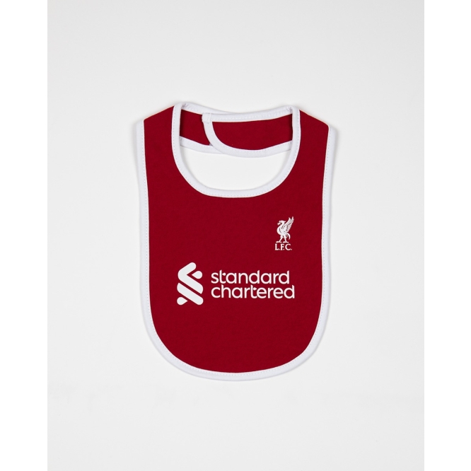 LFC 23/24 Home Baby Bib | Liverpool FC Baby Bibs | Liverpool FC ...