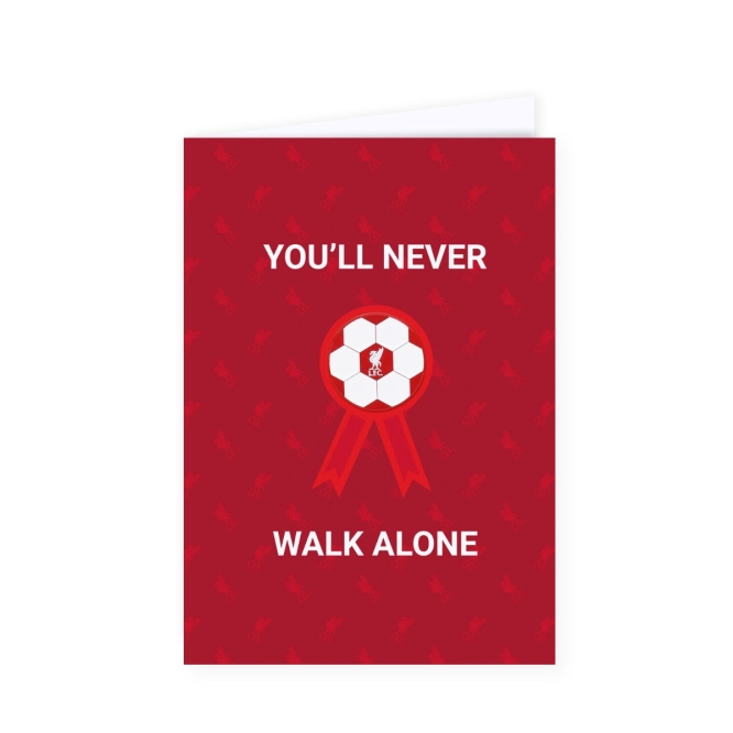 LFC YNWA Badge Card