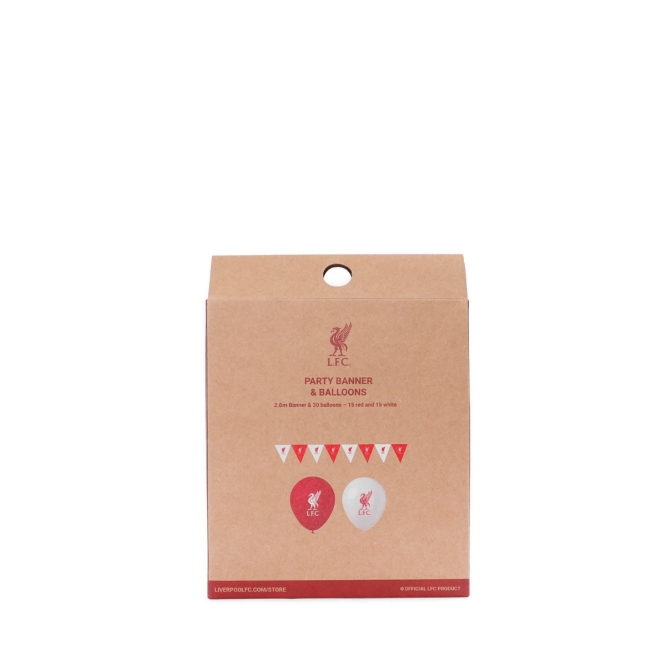 LFC Party Banner & Balloons Pack