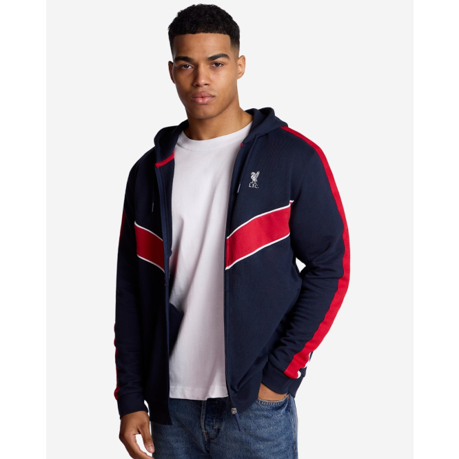 LFC Adults Chevron Hoodie Navy