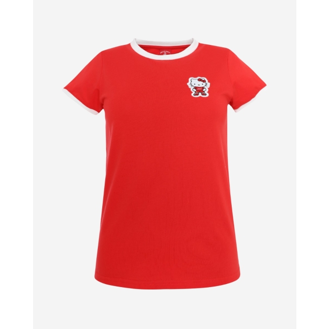 LFC Womens Hello Kitty Red Tee