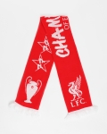 LFC UCL 6 Time Champions Scarf