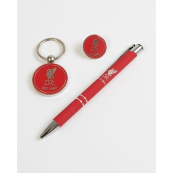 LFC Badge, Keyring & Pen Set