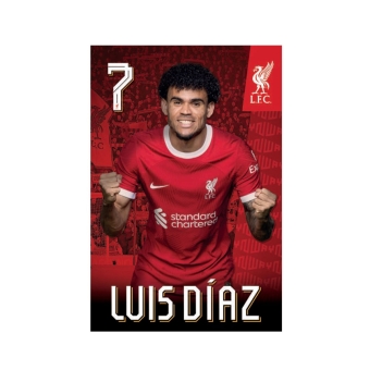 โปสเตอร์ LFC 23/24 Luis Di­az