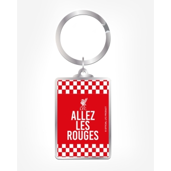 LFC UCL Final Allez Les Rouges Keyring