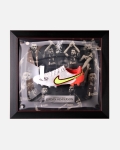 LFC Signed Jordan Henderson Framed Boot