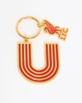 LFC Letter U Keyring