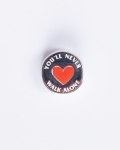 LFC YNWA Heart Round Charm