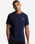 LFC Mens Textured Tee Navy