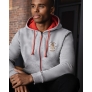 LFC Mens Premier League Champions 19/20 Grey Marl Zip Hoody