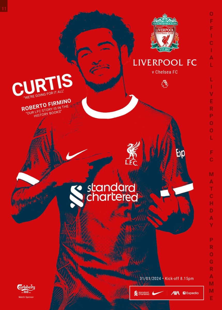 Matchday Programme 19 - LFC Vs Chelsea - 31/01/24