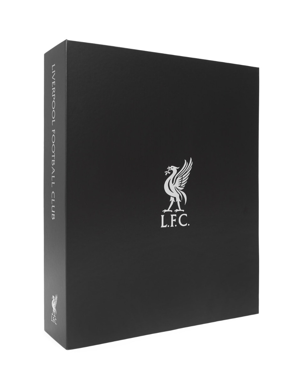 LFC Signed Premier League Champions Double Boxed Shirt