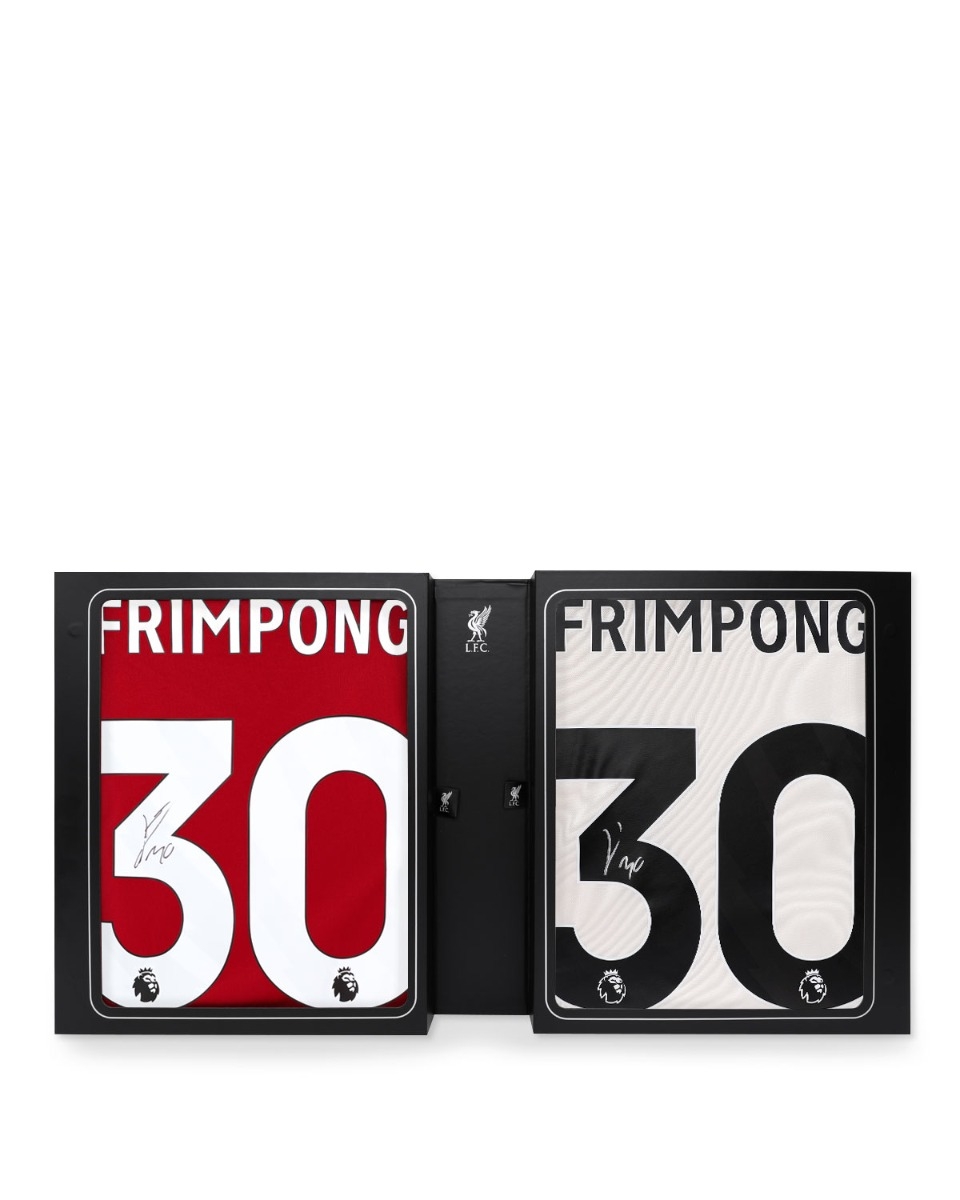 LFC Signed 25/26 Frimpong Dual Boxed Shirts