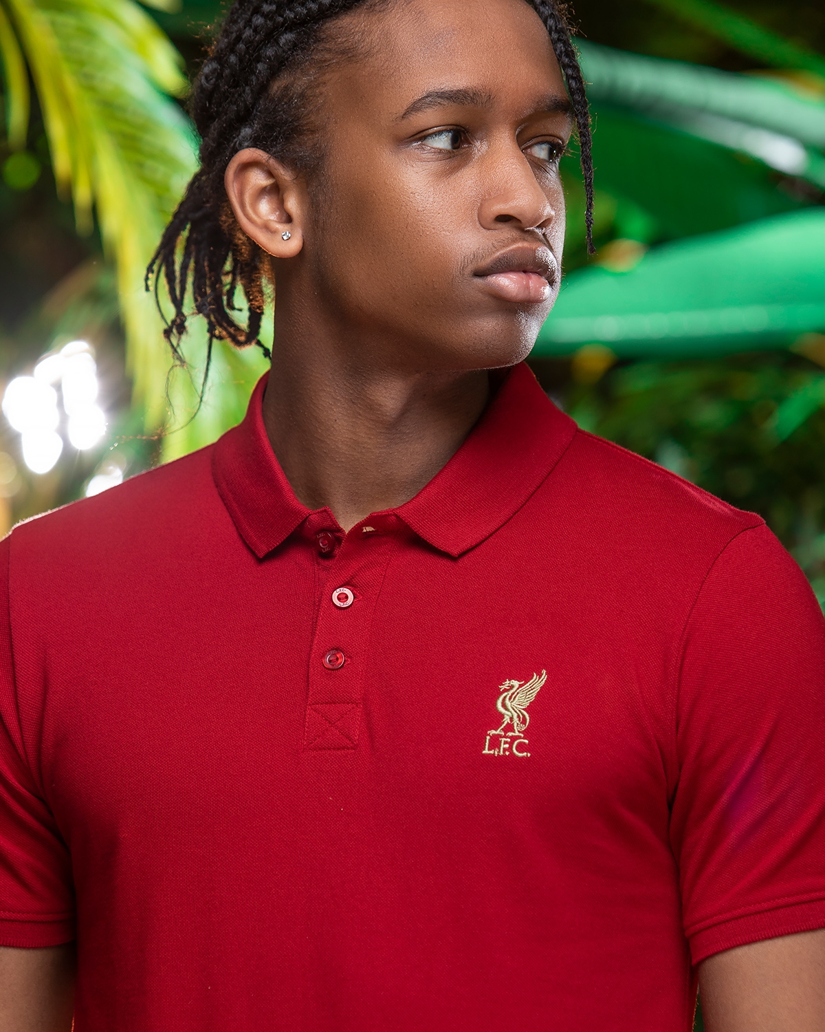 LFC Mens Conninsby Vintage Red Polo
