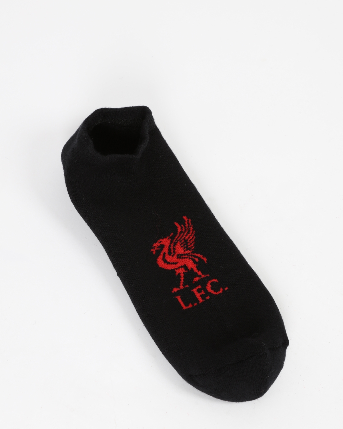 LFC Adults 3 Pack Black Trainer Sock