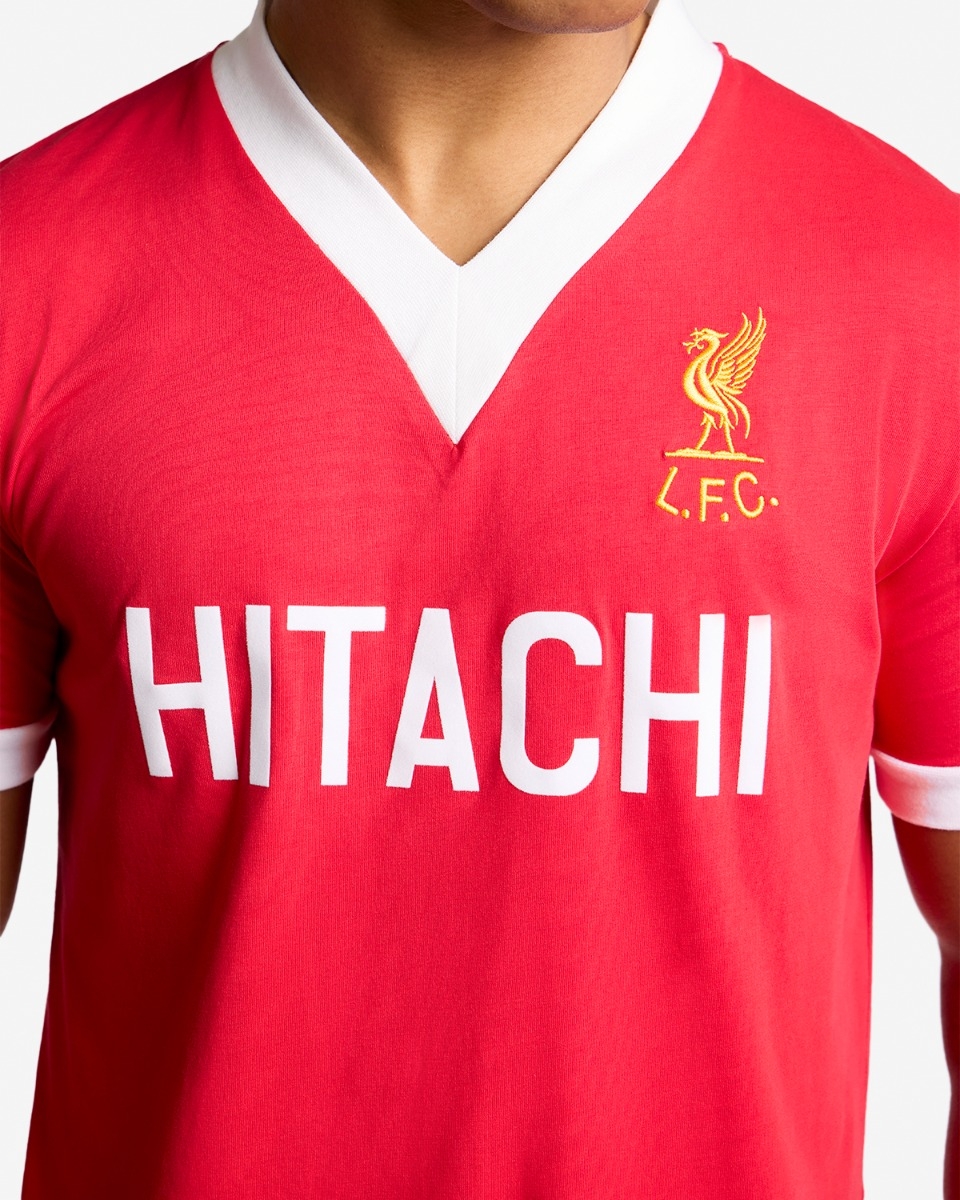 LFC Mens Retro 1978 Hitachi Home Shirt