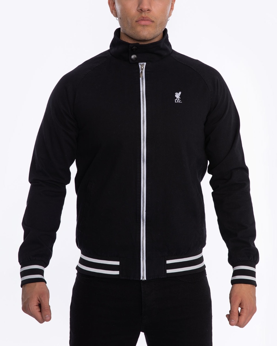 LFC Mens Black Harrington Jacket