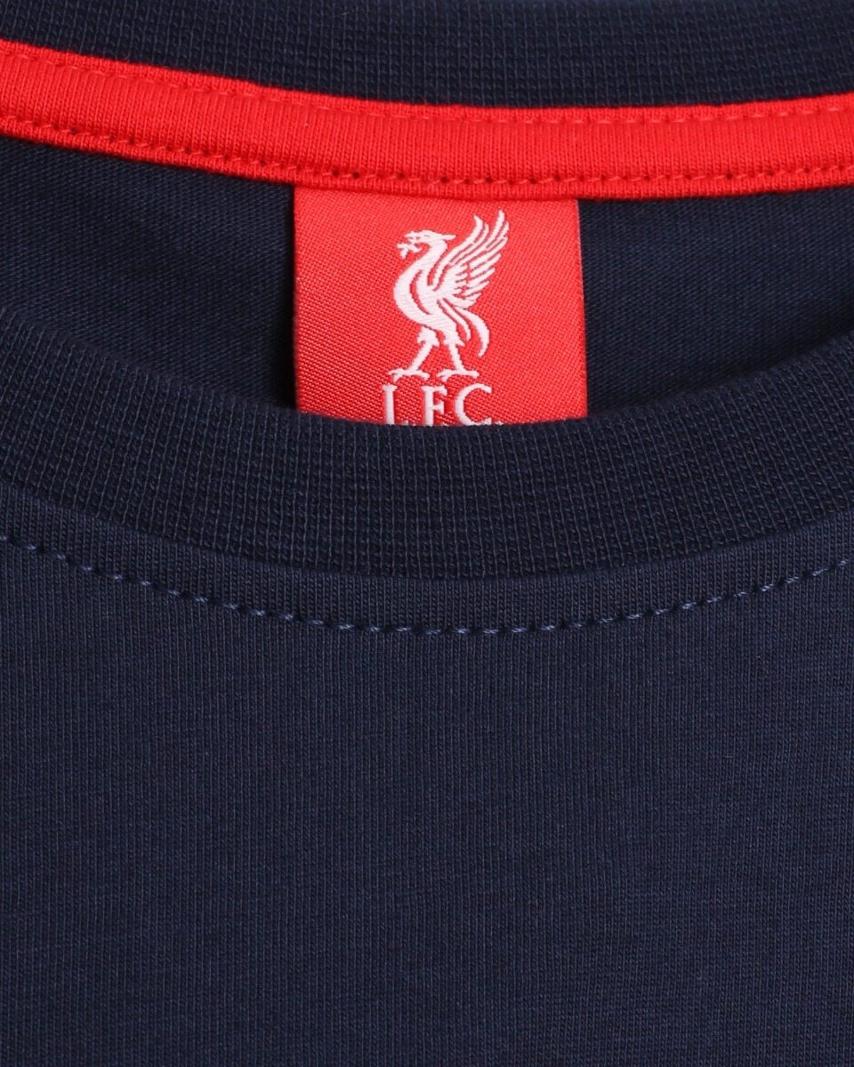 LFC Mens Navy 88-89 Crest Tee
