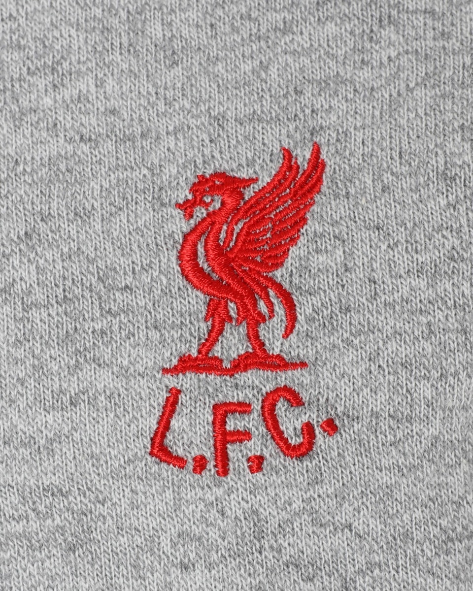 LFC Junior Grey Marl Retro Tee