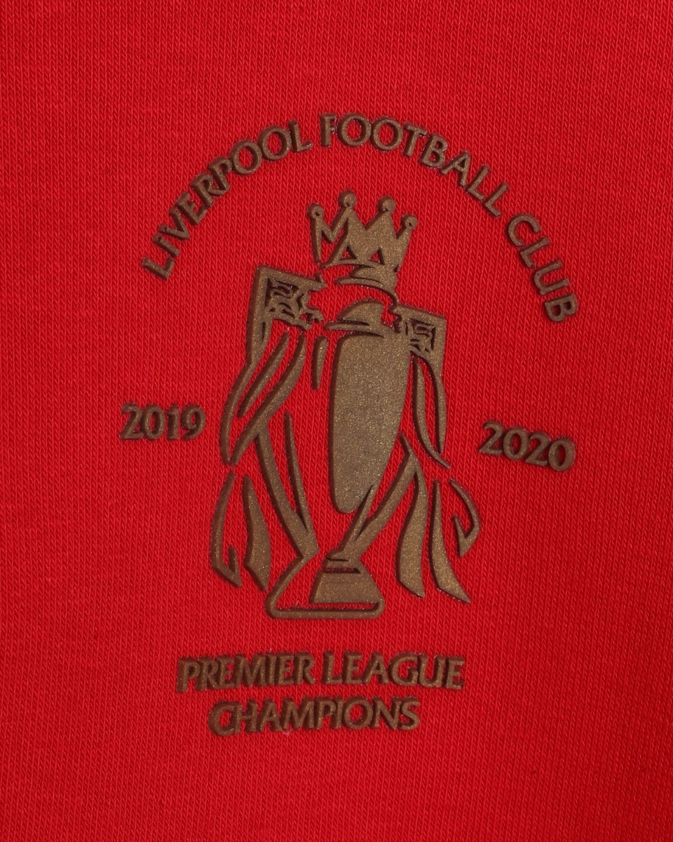 LFC Mens Premier League Champions 19/20 Vintage Red Hoody