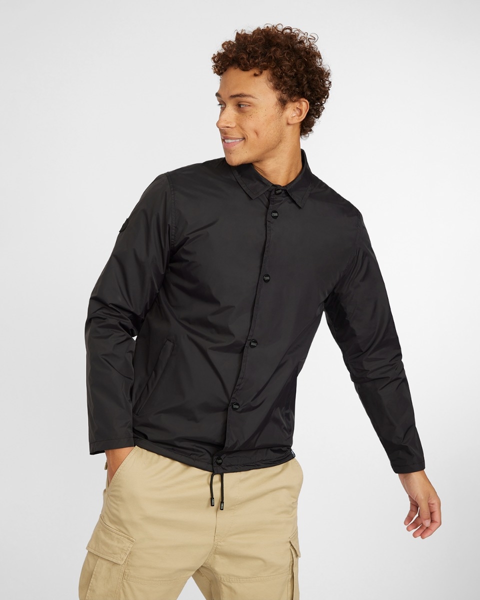 LFC Mens Black YNWA Coach Jacket