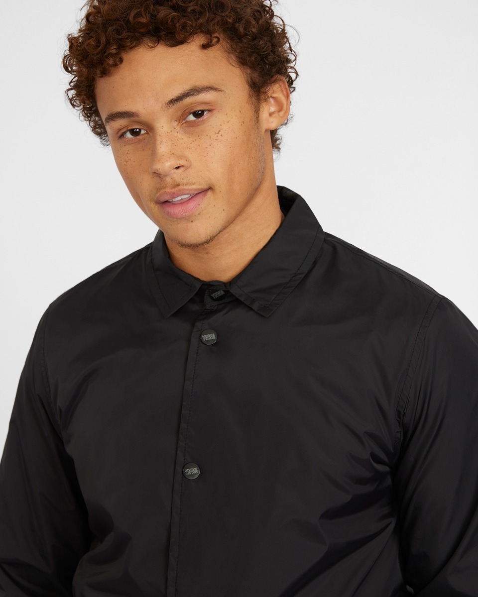 LFC Mens Black YNWA Coach Jacket