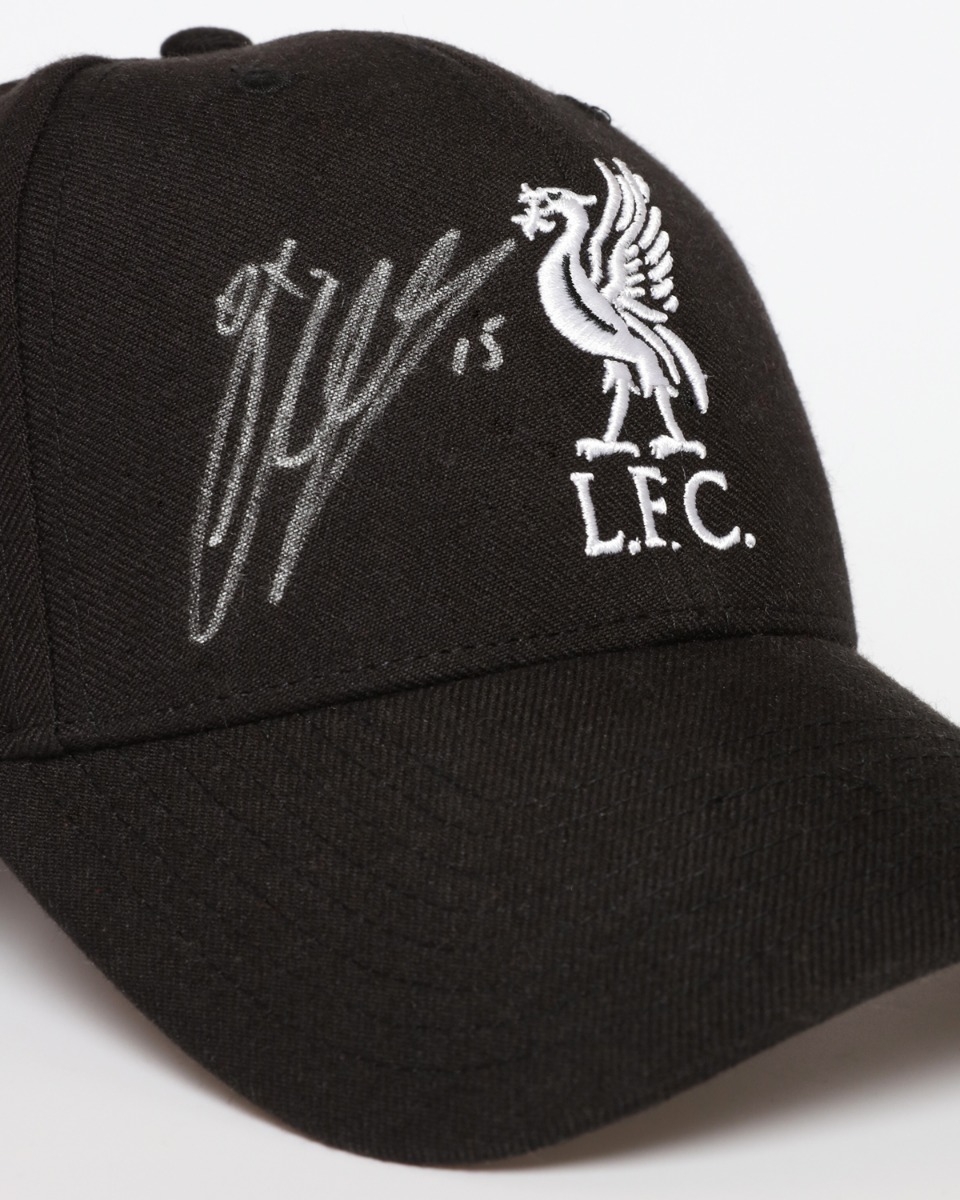 LFC Oxlade-Chamberlain Signed 47’ MVP England Flag Cap