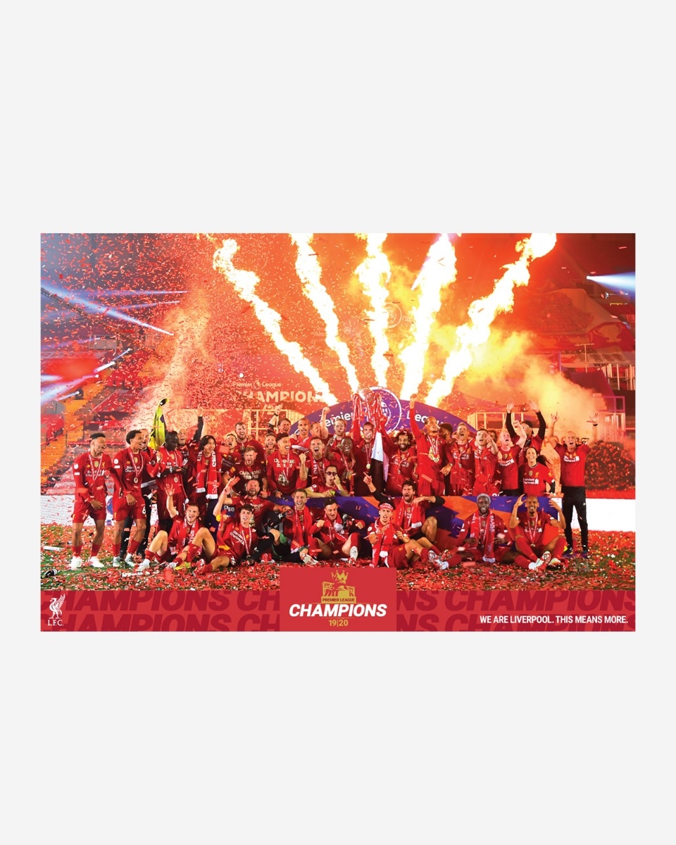 LFC Premier League Team Montage Poster