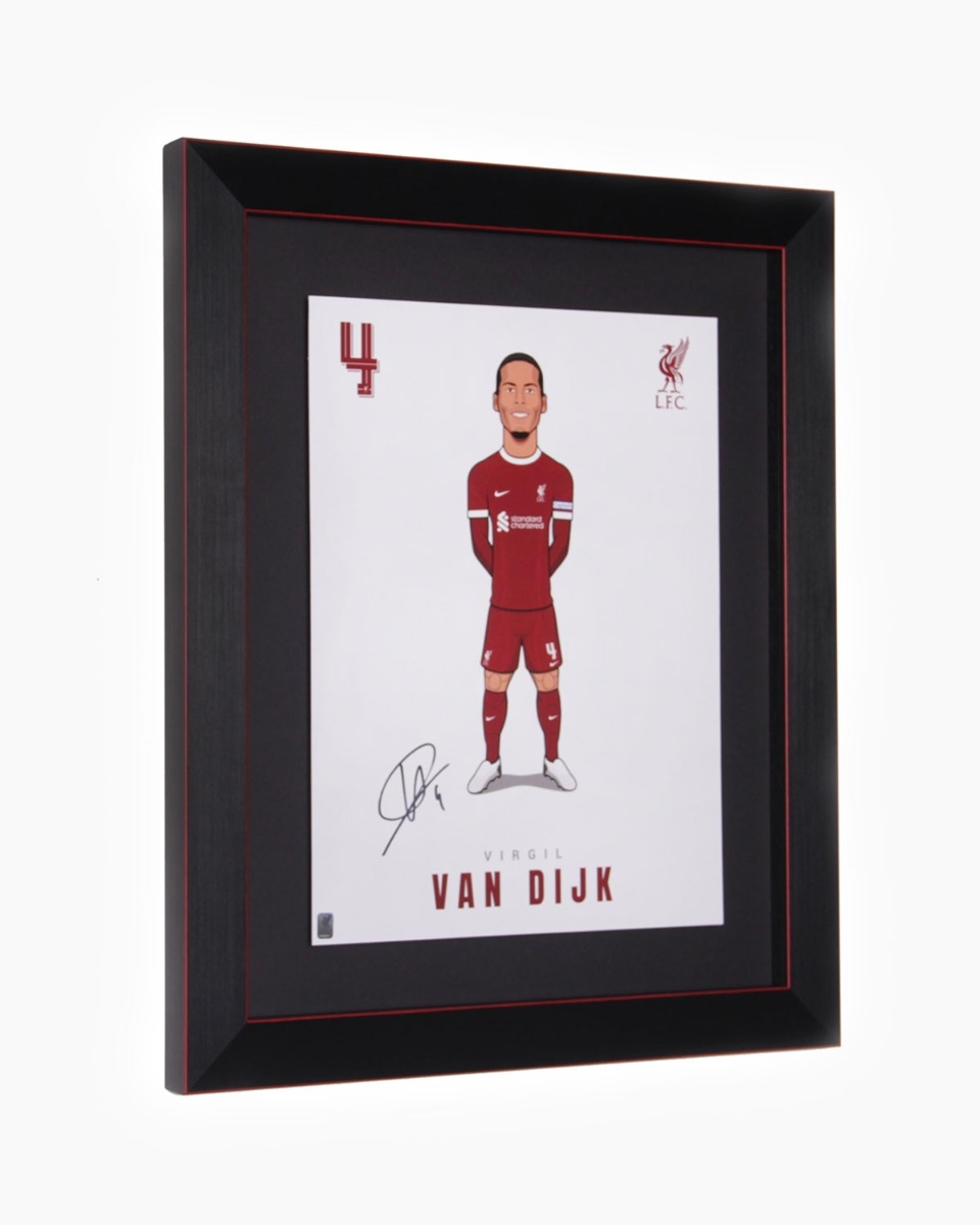 LFC Signed 23/24 Virgil Print
