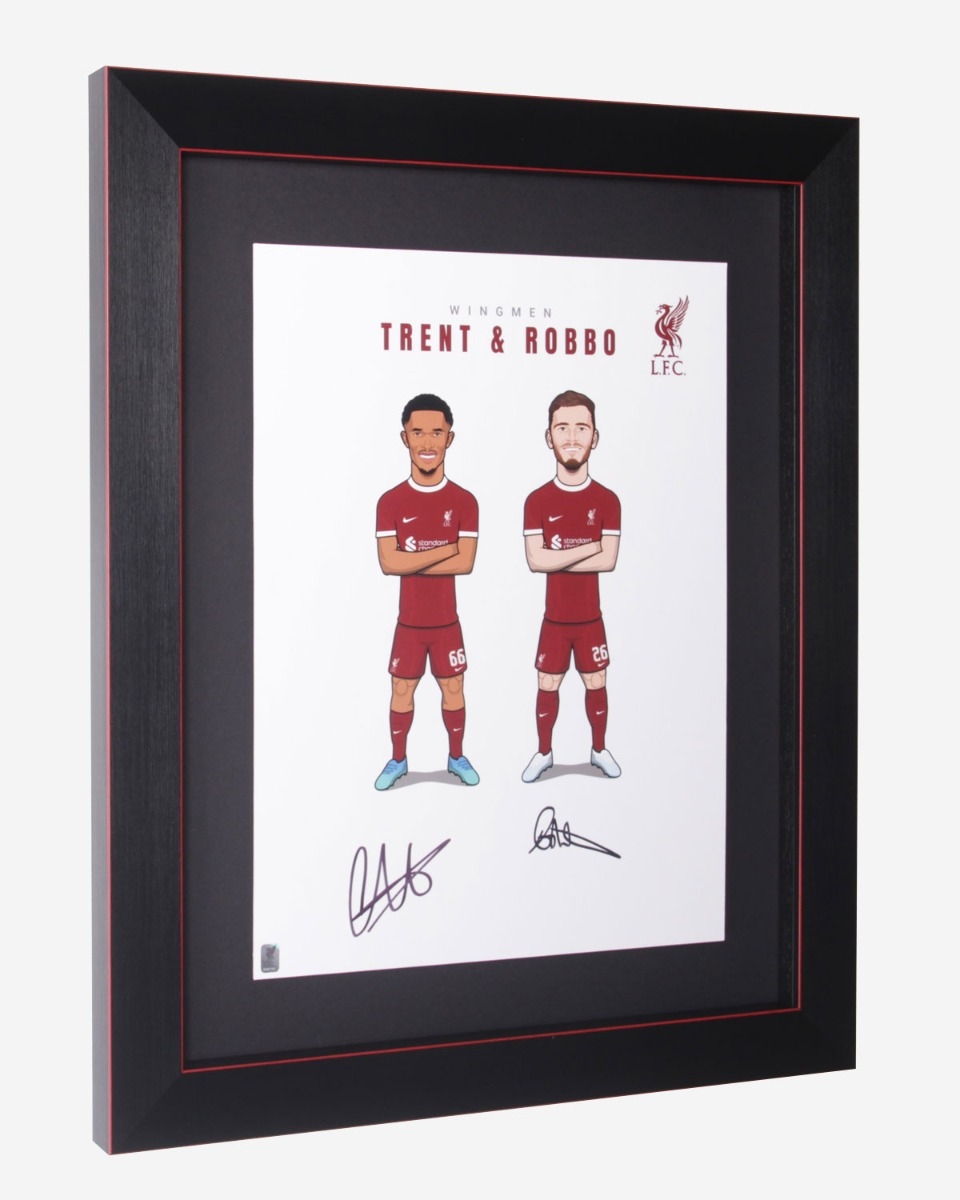 LFC Signed 23/24 Trent & Robertson Print