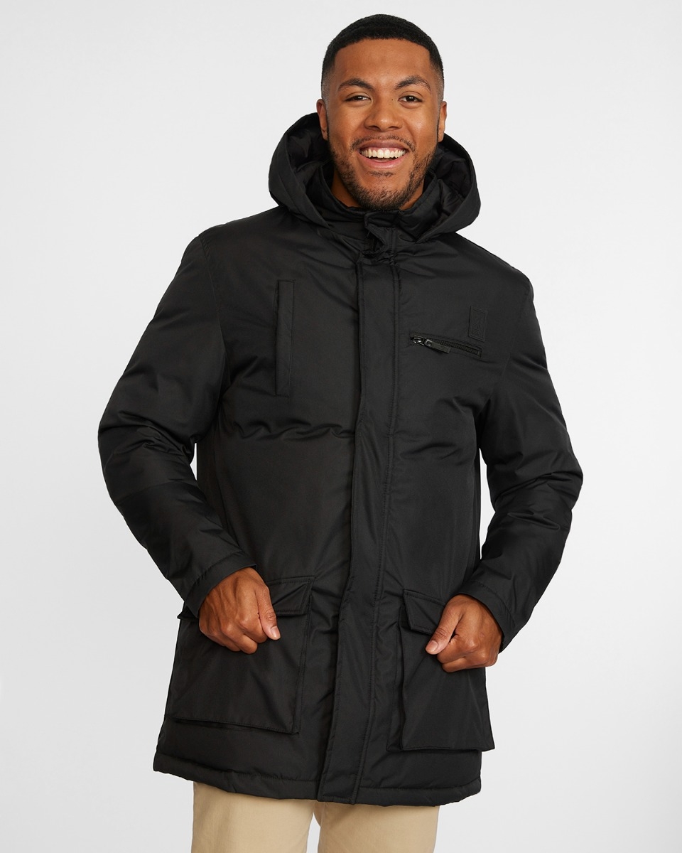 LFC Black Long Matchday Jacket