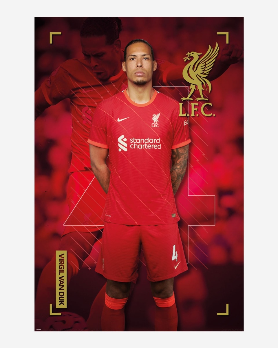 LFC Van Dijk Poster 21/22