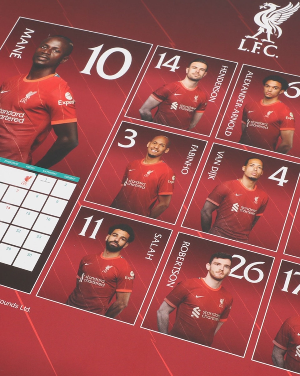 LFC Square Calendar 2022
