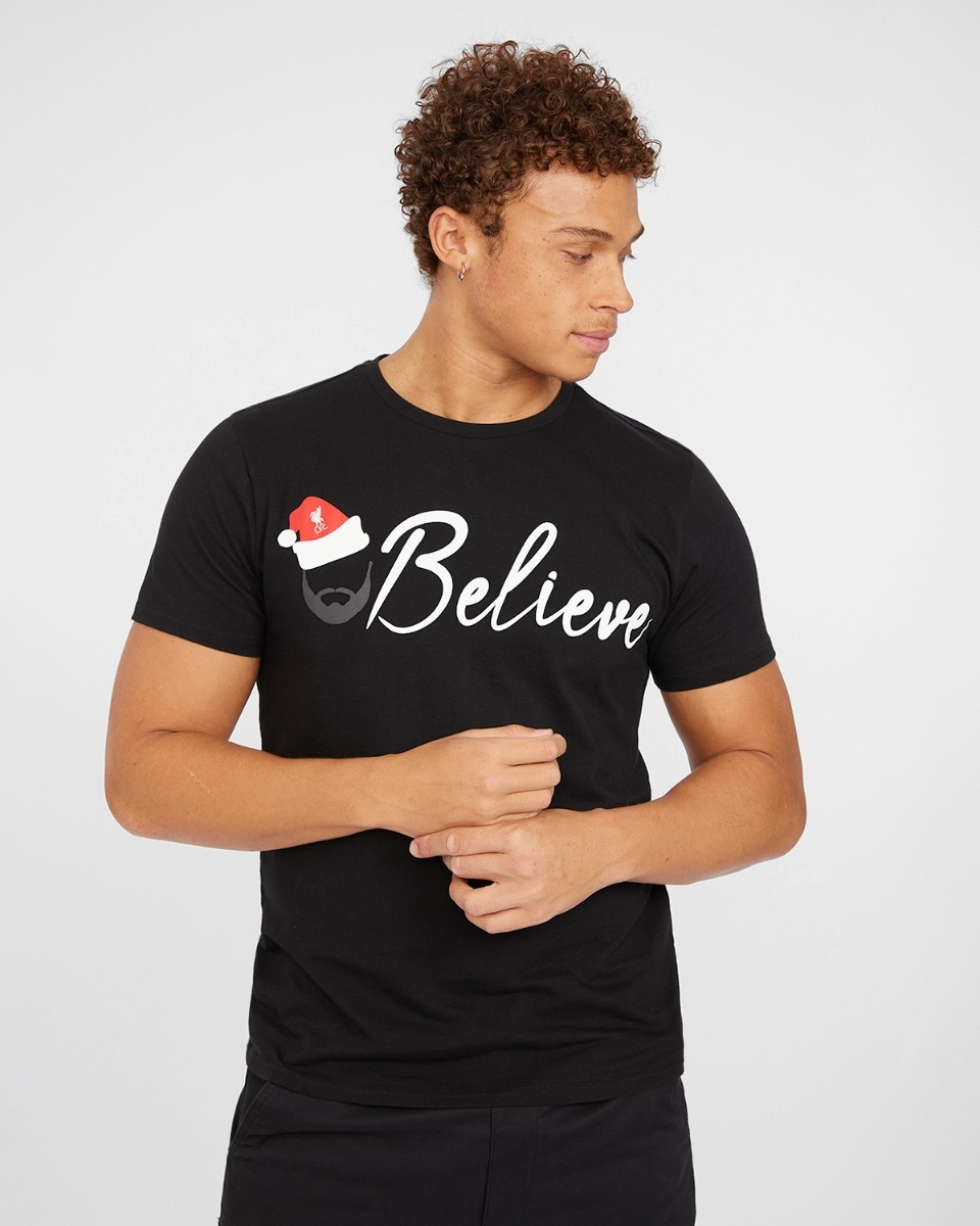 LFC Adult Believe Christmas Crew Neck Tee
